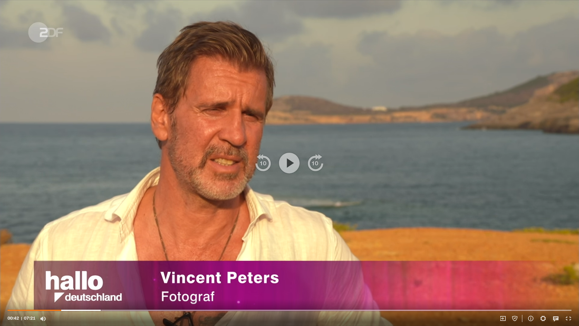 ZDF: Starfotograf Vincent Peters große Inselliebe - ibiza inside