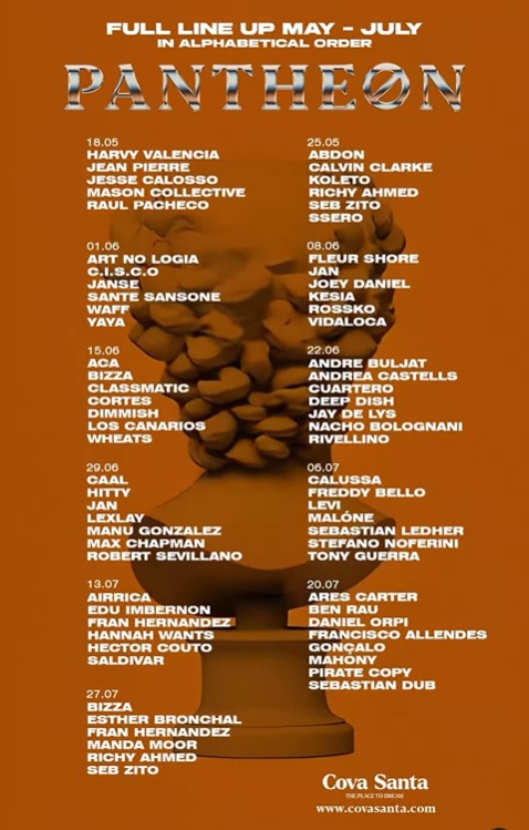 Cova Santa Ibiza – WooMooN Opening - ibiza inside